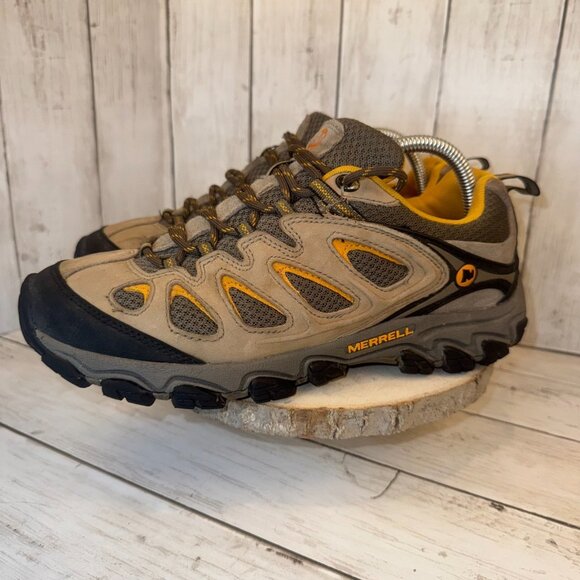 Merrell | Shoes | Merrell Mens Pulsate Hiking Shoes Brindle Boulder ...